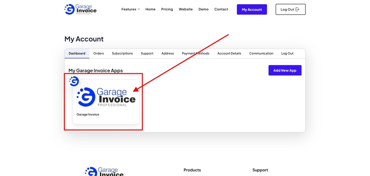 How to Access My GI app | Log In to GI app - Garage Invoice